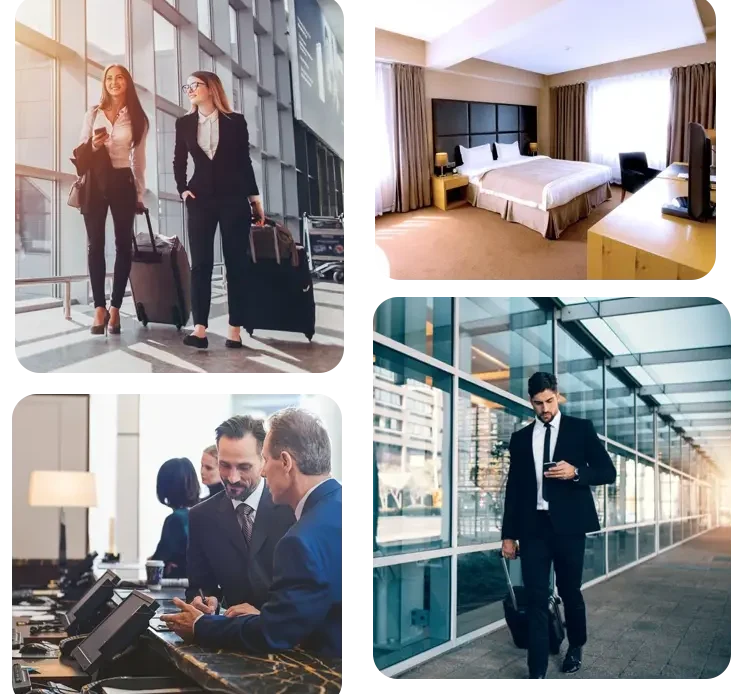 Streamline Corporate Travel Management | Roomex